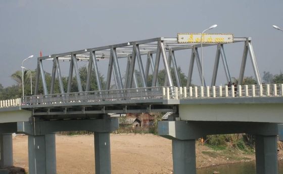 Modular Steel Bridge manufacturer - quality Bailey Bridge, Steel Girder ...