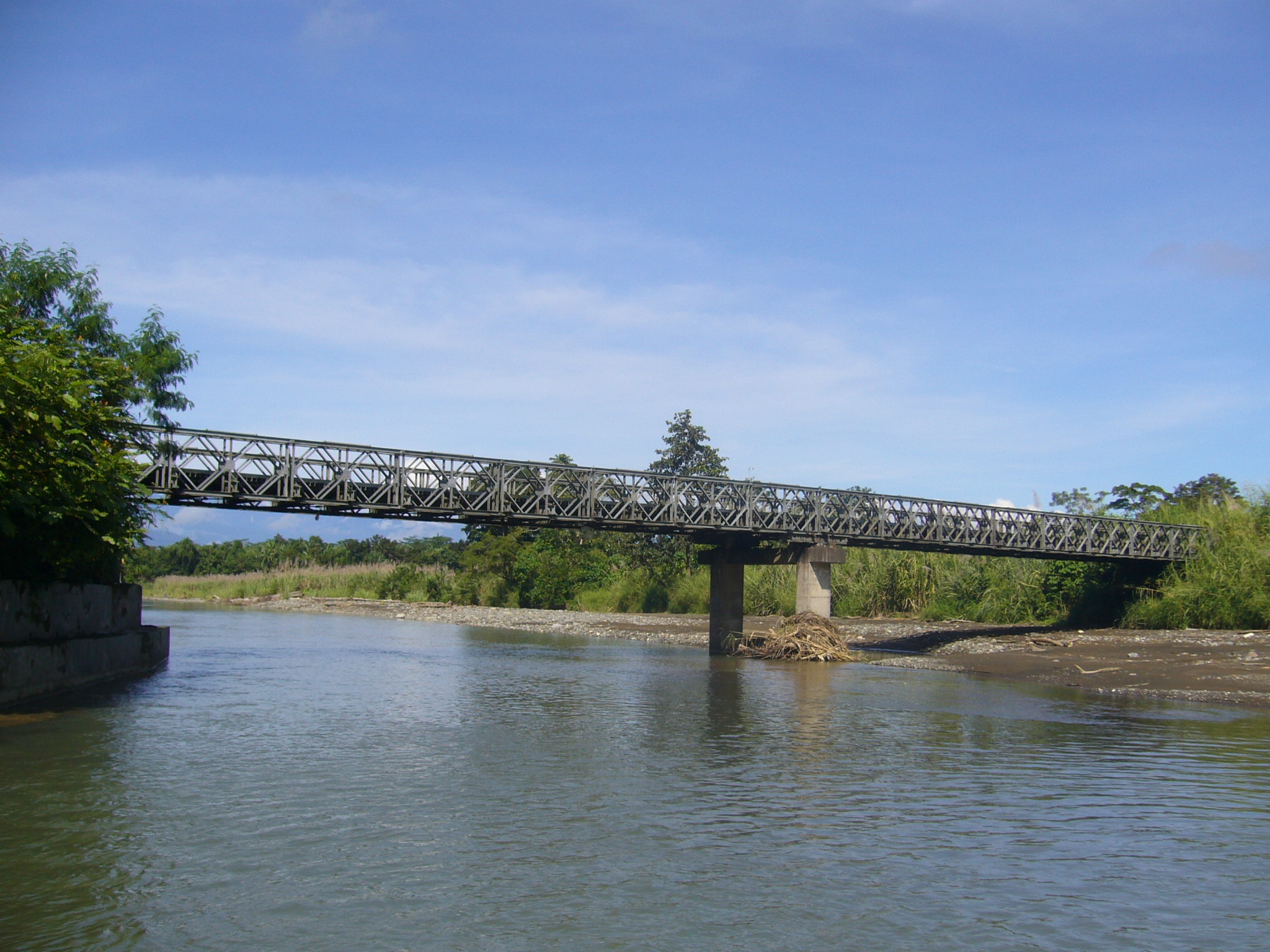 Prefabricated Delta Bailey Bridge High Stiffness For Commercial