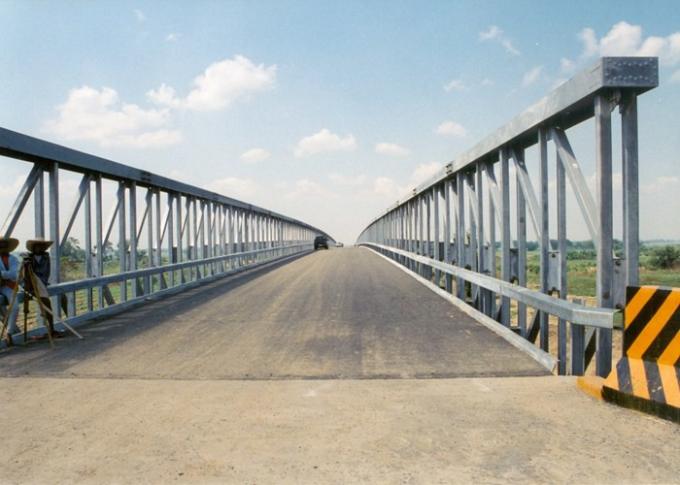 Carriageway 7.35m Temporary Modular Bridge Construction Delta Bridge