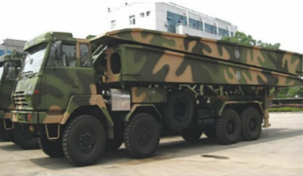 21m Long 3.3m Wide Temporary Military Mobile Bridge