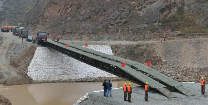 Tracked Load Steel Bridge Ld-60 Emergency Mechanized